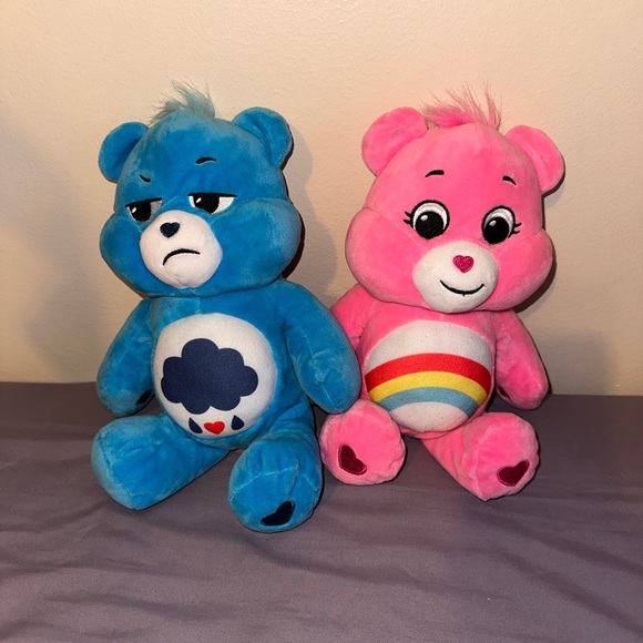 Care Bears | Toys | Two Care Bears Stuffed Animal Plushie Pack | Poshmark